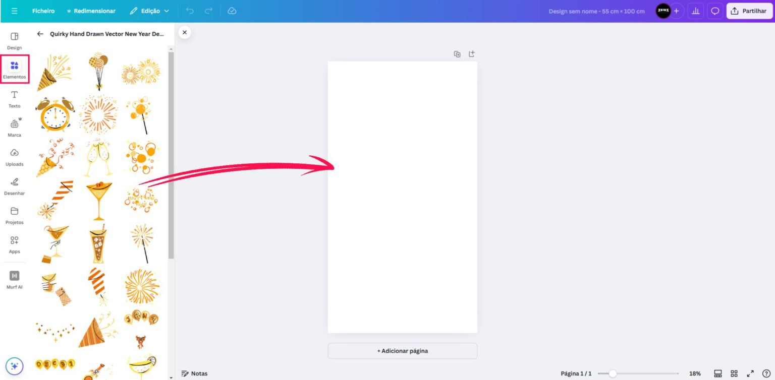 Como criar um plano no Canva – Zeus Transfers